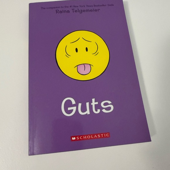 Scholastic | Other | Scholastic Purple Guts Book By Raina Telgemeier ...